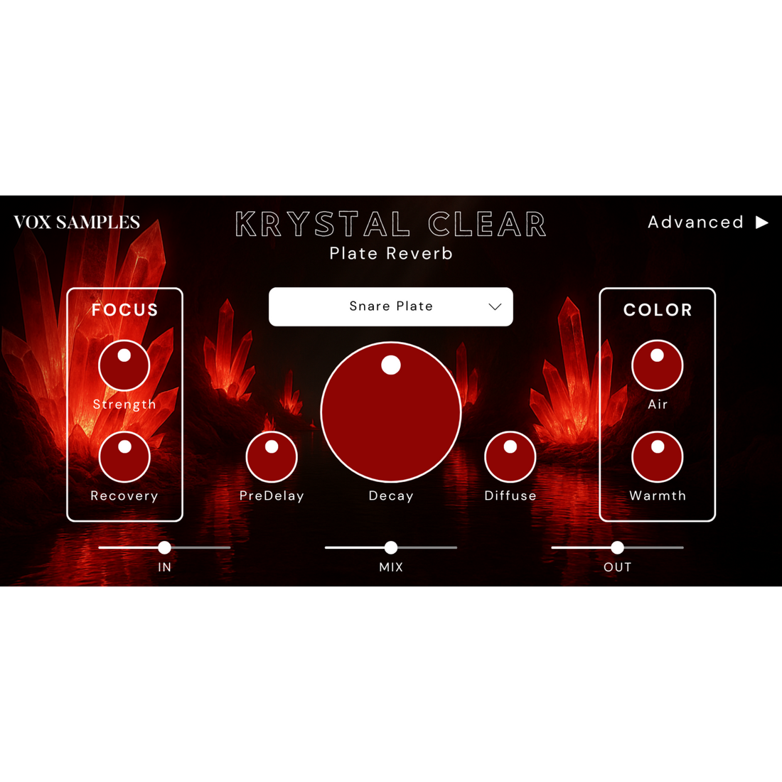 Krystal Clear Plate Reverb Plugin – Vox Samples