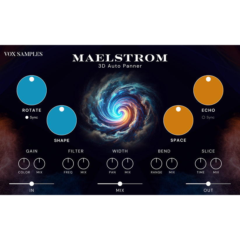 Maelstrom 3D Auto Panner Plugin – Vox Samples