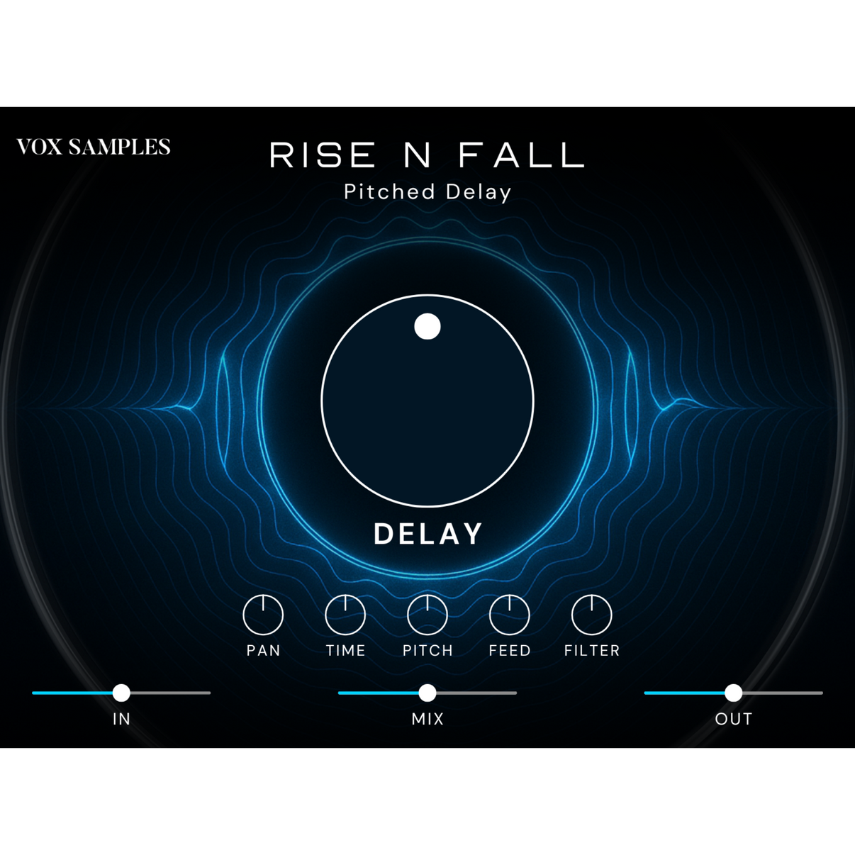Rise N Fall Pitched Delay Plugin – Vox Samples