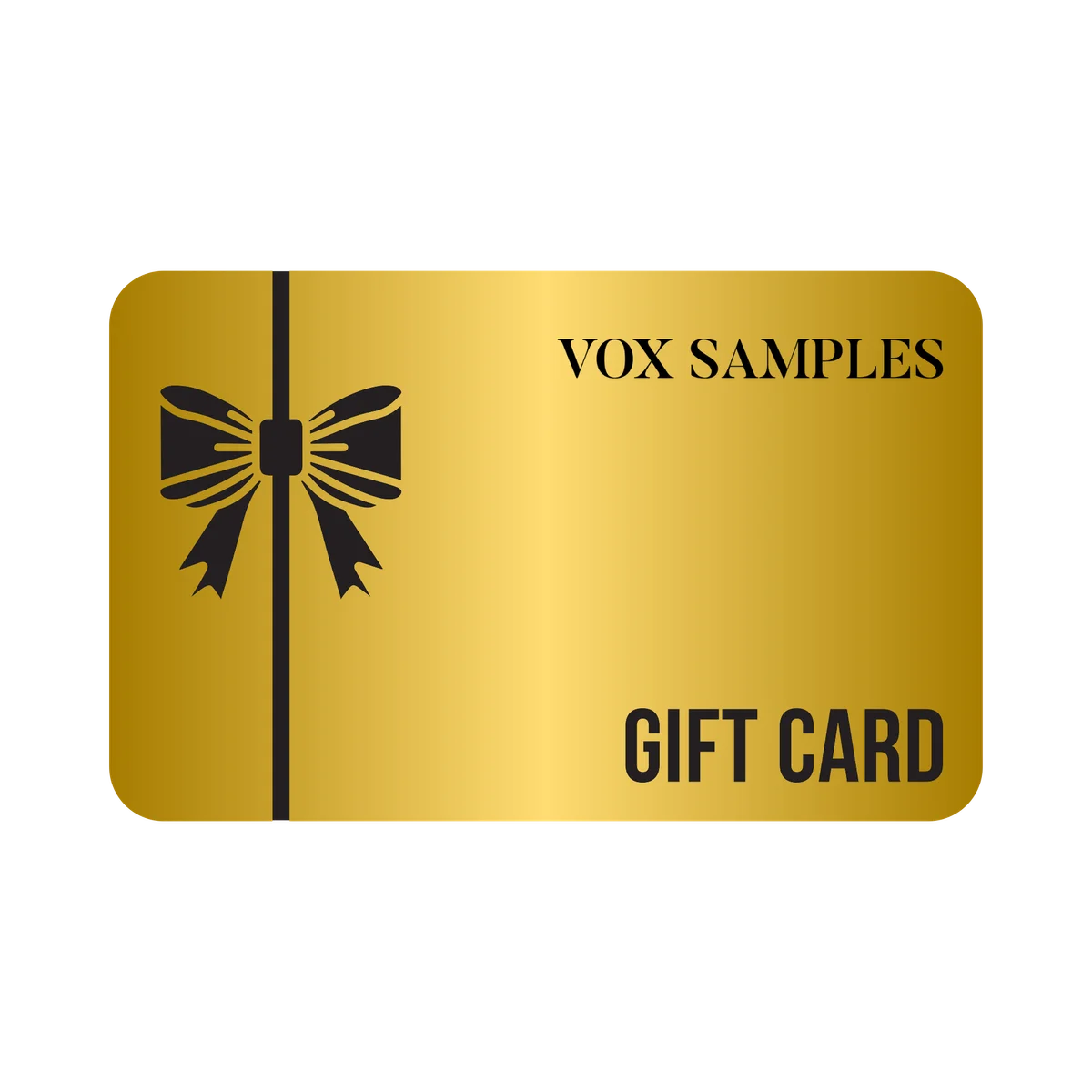 Digital Gift Card – Vox Samples