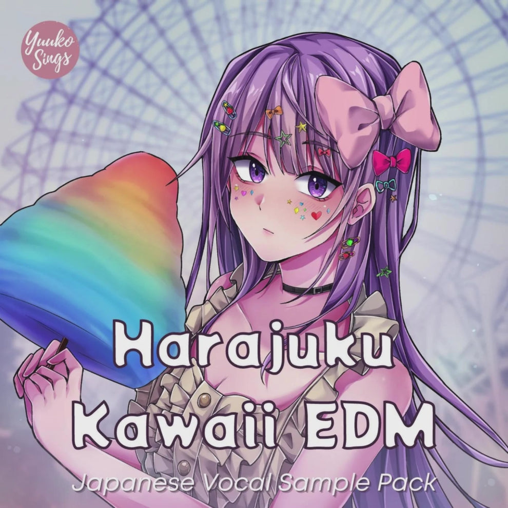 Harajuku Kawaii EDM Japanese Vocal Sample Pack | 日本語ボーカルサンプル – Vox Samples