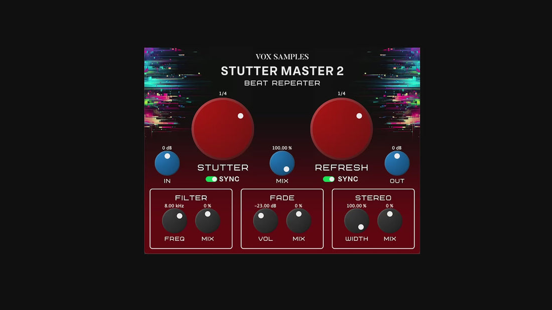 Stutter Master 2 Beat Repeater Plugin – Vox Samples